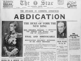 Abdication - Facts & Summary - HISTORY.com